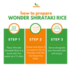 Wonder Dry Shirataki Rice (500g) – Wonder Health PH