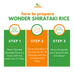 Wonder Dry Shirataki Rice (500g) – Wonder Health PH